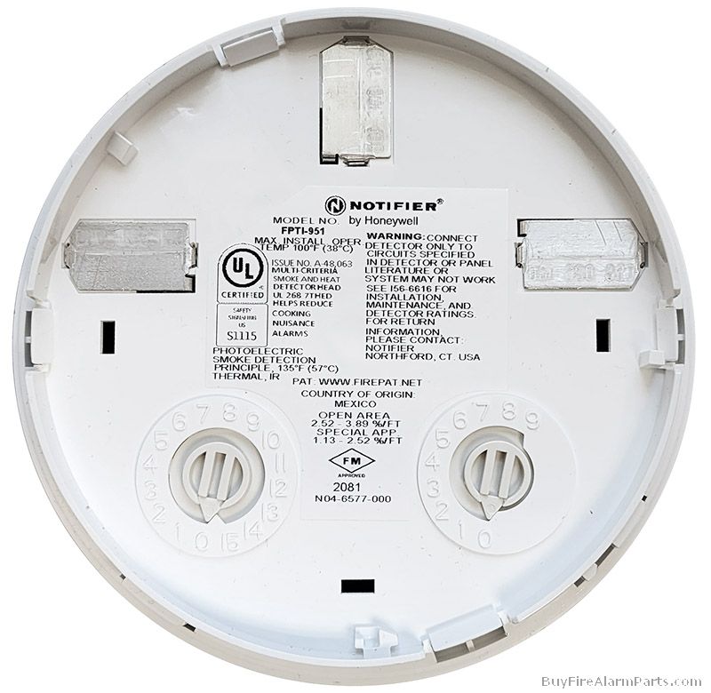 Notifier FPTI-951 Multicriteria Smoke Detector (White)