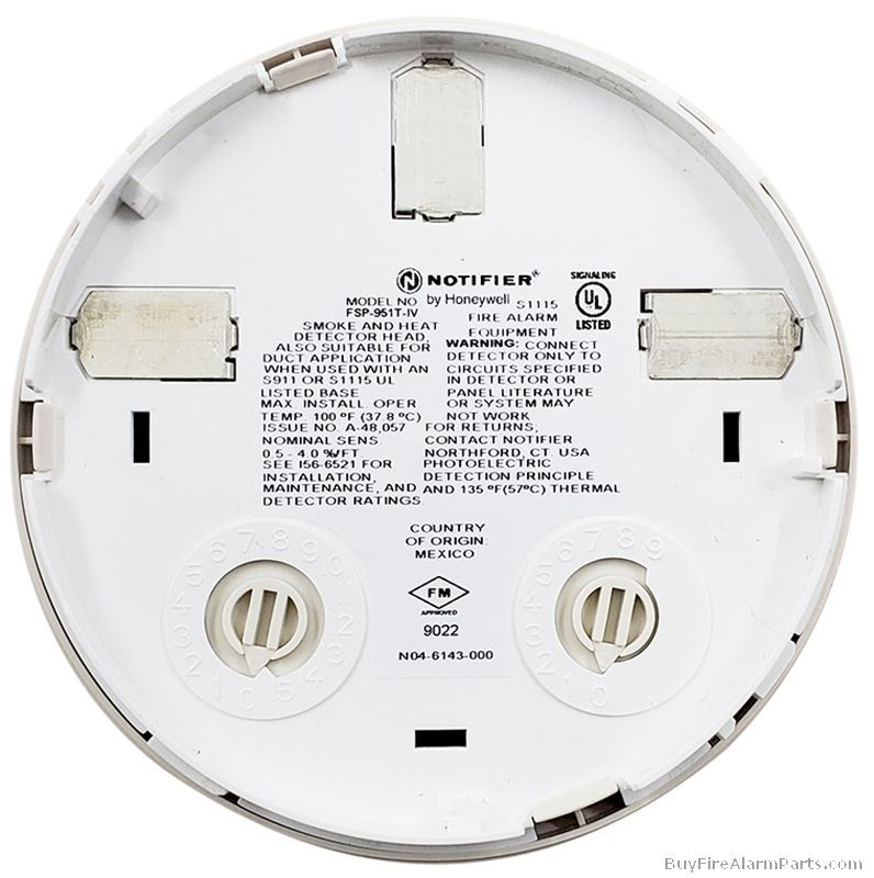 Notifier FSP-951T-IV Photoelectric Sensor Head w/ Thermal Sensor (Ivory)