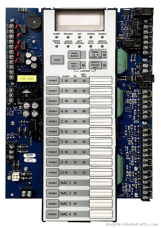 Edwards EST FSP1004G FireShield Plus (10-Zone FACP)