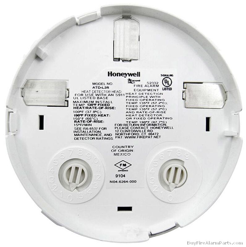 Gamewell FCI ATD-L3R Thermal Sensor (White)