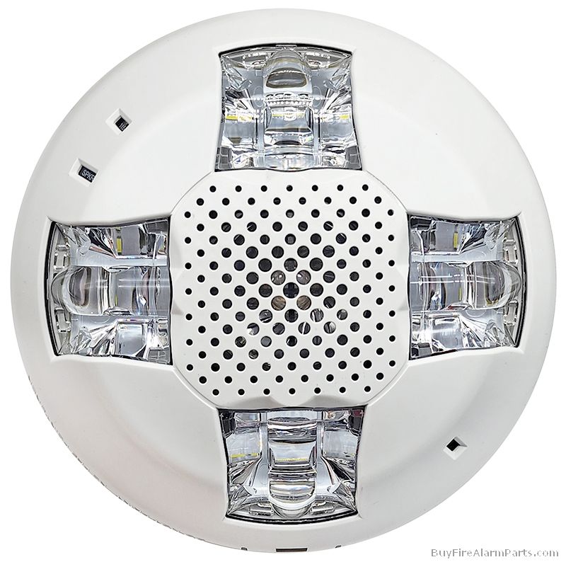 Edwards EST GCSVWN Unmarked Ceiling Strobe (White)