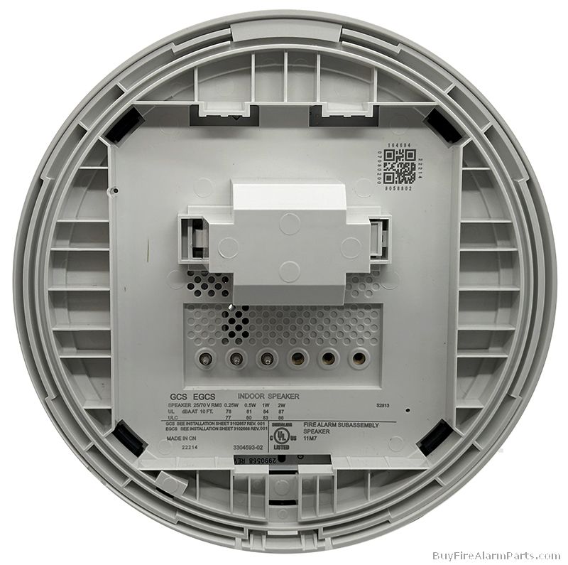 Edwards EST GCSWF Ceiling Mount Speaker (White)