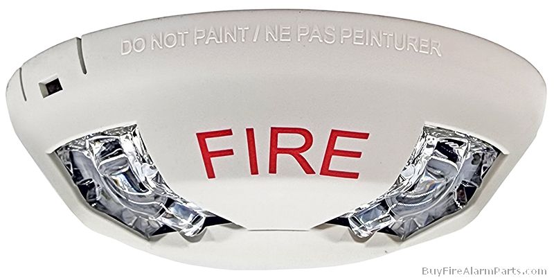 Edwards EST GCVWF Ceiling Mount Strobe (White)