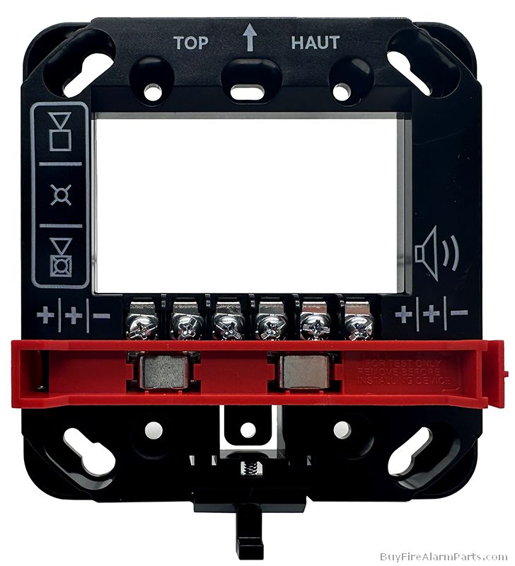 Edwards EST GRSW Room Side Wiring Plate