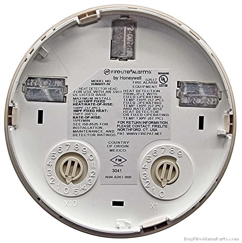 Fire-Lite H365HT-IV Addressable Hi-Temp Thermal Detector (Ivory)