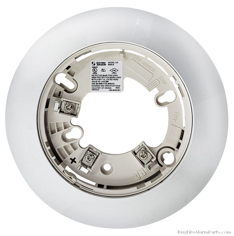 Fire-Lite H365HT High Temp Thermal Detector (White)