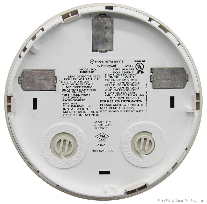 Fire-Lite H365R-IV Intelligent Rate-of-Rise Thermal Sensor (Ivory)