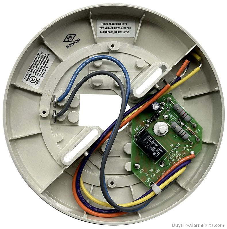Hochiki HSC-4R/12 Conventional Detector Base w/ Relay