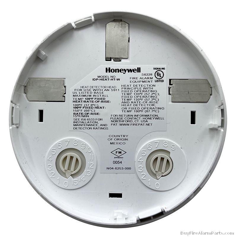 Silent Knight IDP-HEAT-HT-W Fixed Hi-Temp (190F) Thermal Sensor (White)