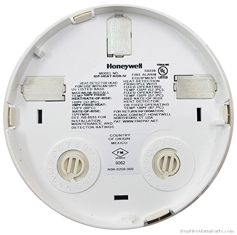 Silent Knight IDP-HEAT-ROR-IV Combination RoR / Thermal Detector (Ivory)