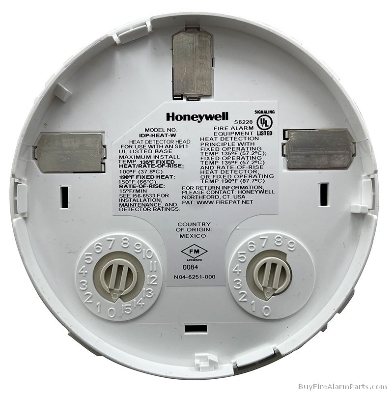 Silent Knight IDP-Heat-W Fixed Temp (135F) Thermal Sensor (White)