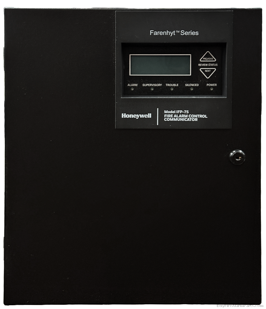 Silent Knight IFP-75B (Intelligent FACP) in Black Cabinet