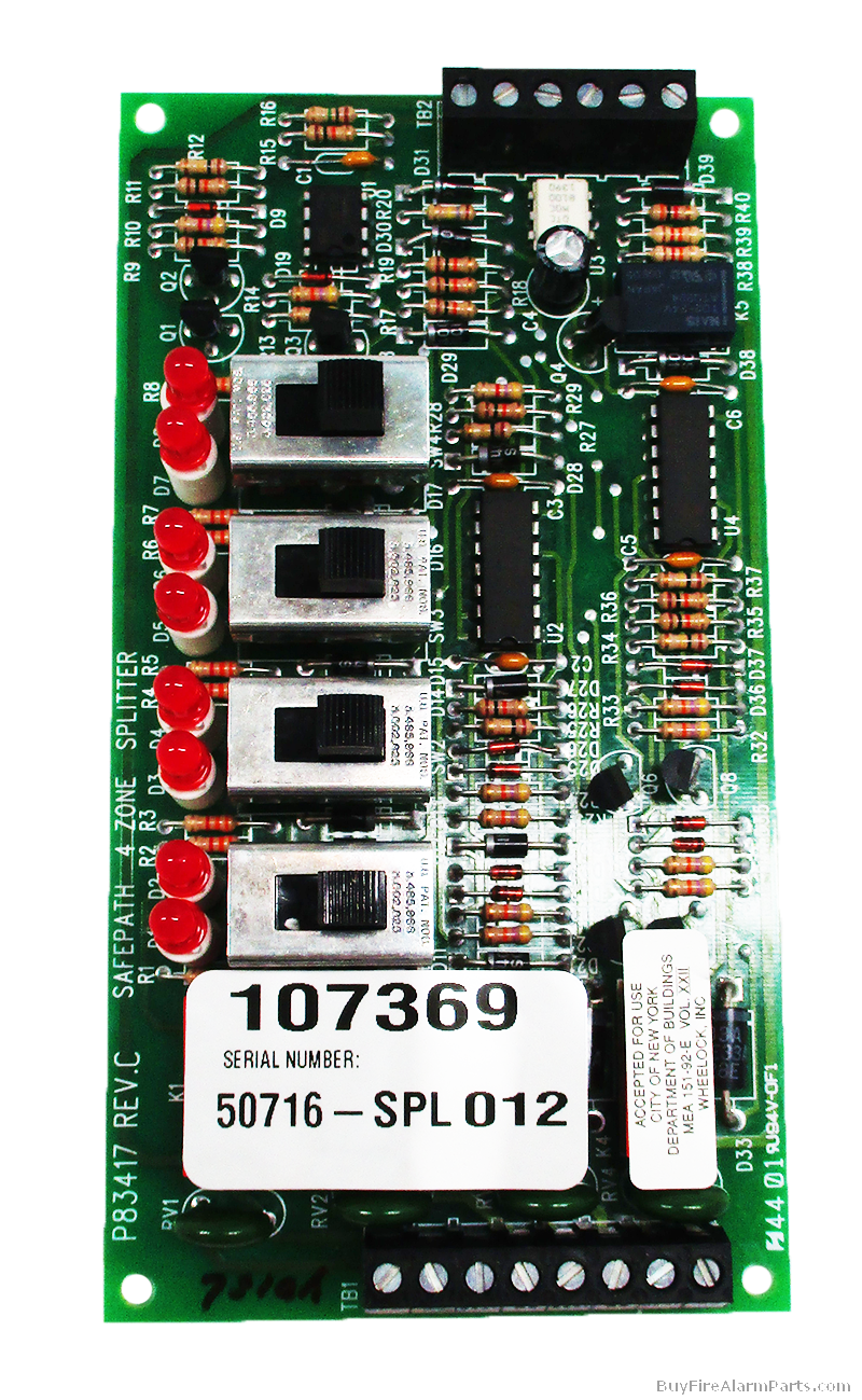 Wheelock SPL 4 Zone Splitter