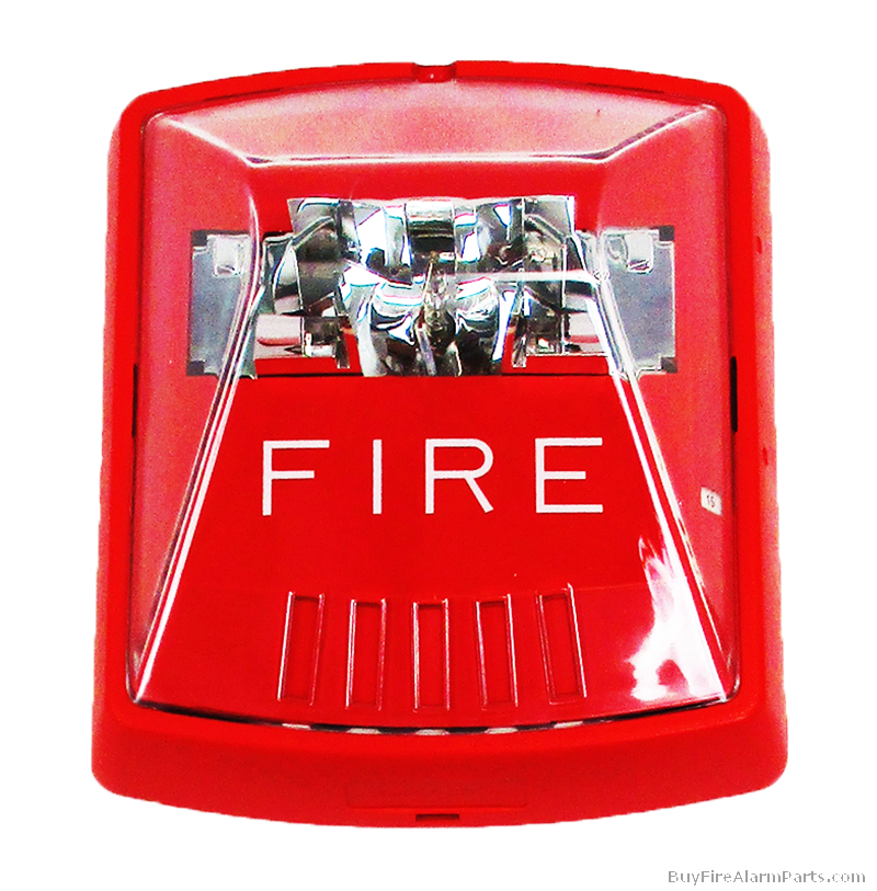 Wheelock STR Red Wall Mount Exceder Fire Strobe