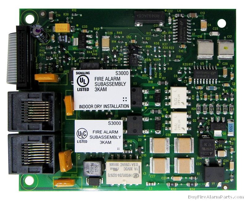 Edwards EST IO64R (64-Point Intelligent FACP, Red Door)