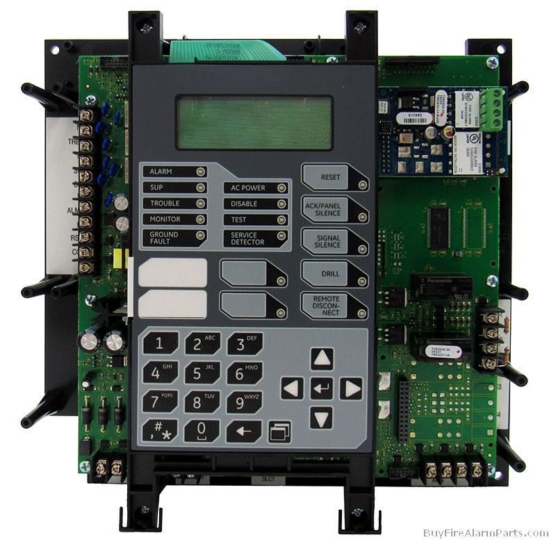 Edwards EST IO64R (64-Point Intelligent FACP, Red Door)