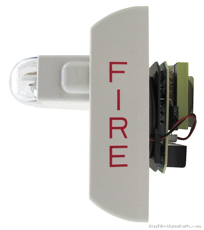 Wheelock ET70WP-2475W-FW Weatherproof Speaker Strobe (White)