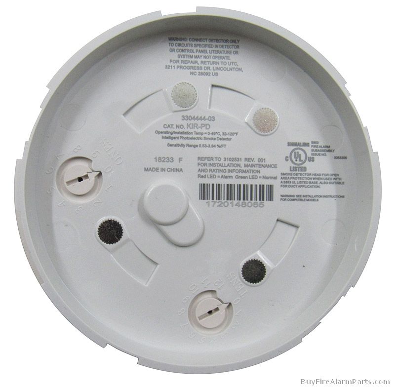 Kidde KIR-PD Plug-in Photoelectric Smoke Detector
