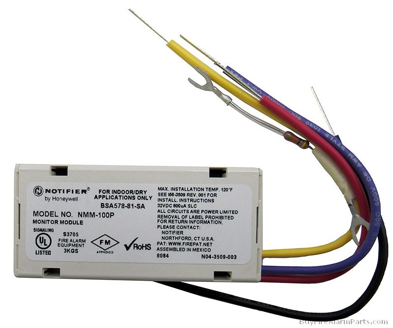 Notifier NMM-100P Mini Monitor Module