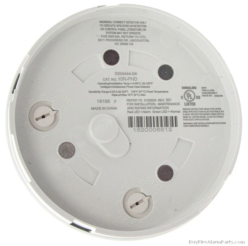 Kidde KIR-PHD Intelligent Multisensor Smoke and Heat Detector