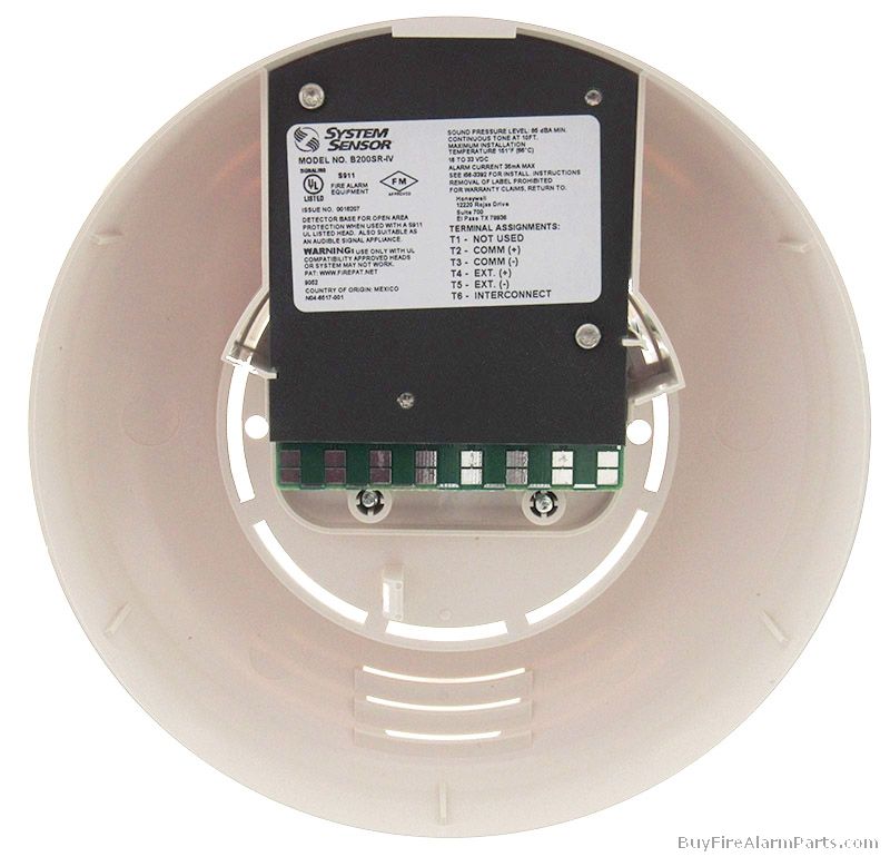 System Sensor B200SR-IV Addressable Sounder Base (Ivory)