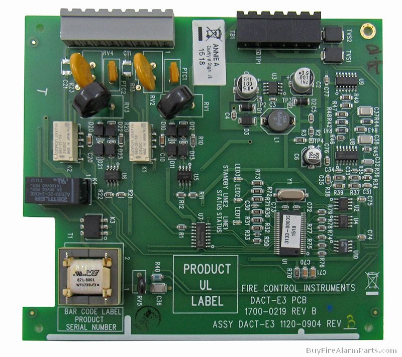 Gamewell FCI DACT-E3 Digital Alarm Communicator Transmitter