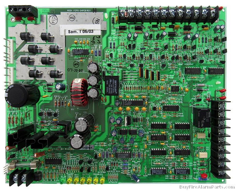Notifier / Fire-Lite FCPS-24 Power Supply Replacement Board, Old Style