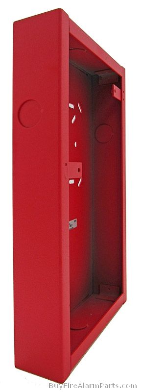 Wheelock SBL2-R Red Surface Backbox