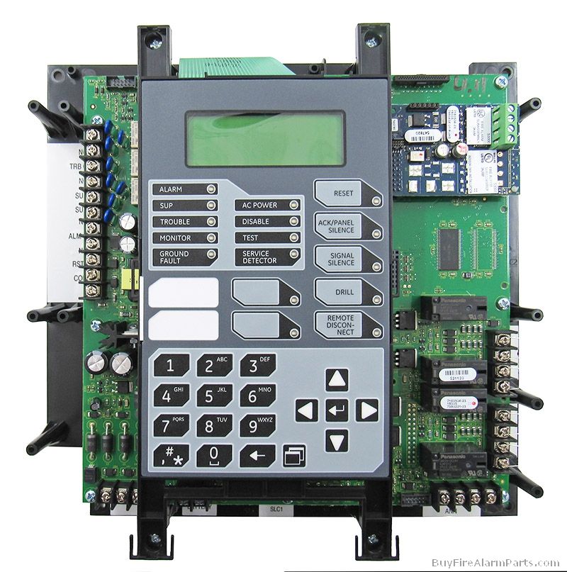 Edwards EST IO1000RD (250-Point Intelligent FACP w/ Dialer, Red Door)