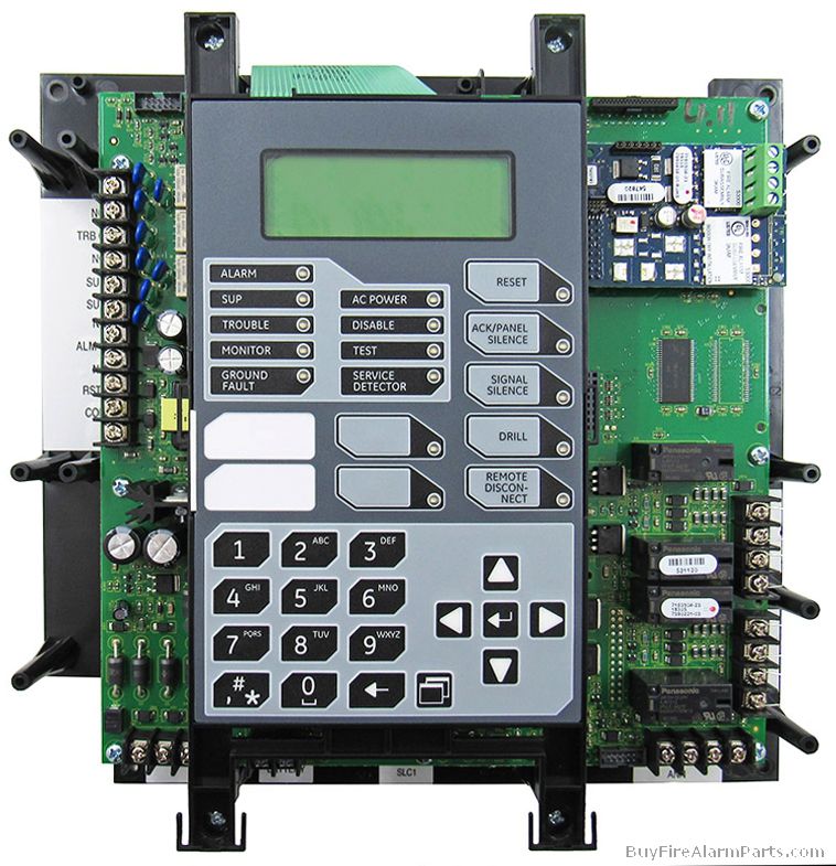 Edwards EST IO1000R (250-Point Intelligent FACP, Red Door)