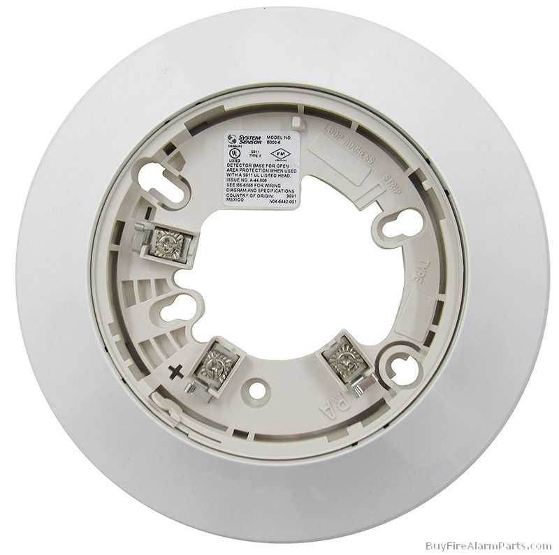 Fire-Lite SD365 Addressable Plug-in Photoelectric Smoke Detector (White)