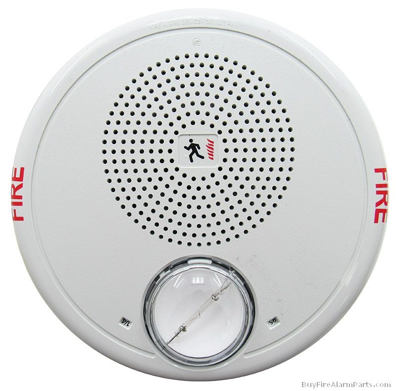 Edwards EST GCF-S2VMH Genesis Ceiling Speaker Strobe (White)