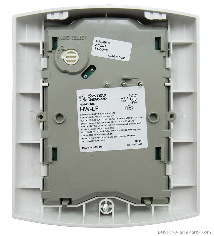 System Sensor HW-LF Low Frequency Sounder