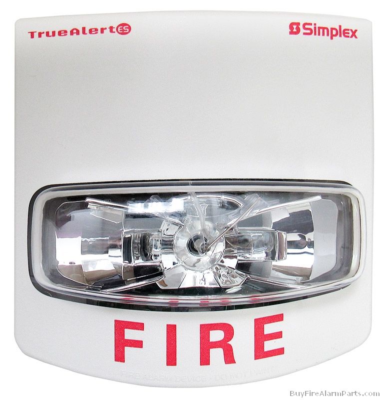 Simplex 49VO-WWF TrueAlert ES Wall Mount Addressable Strobe (White)