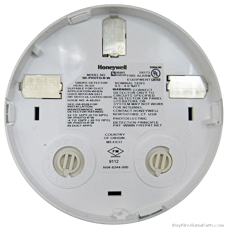 Silent Knight SK-PHOTO-R-W Smoke Sensor w/ Remote Test (White)