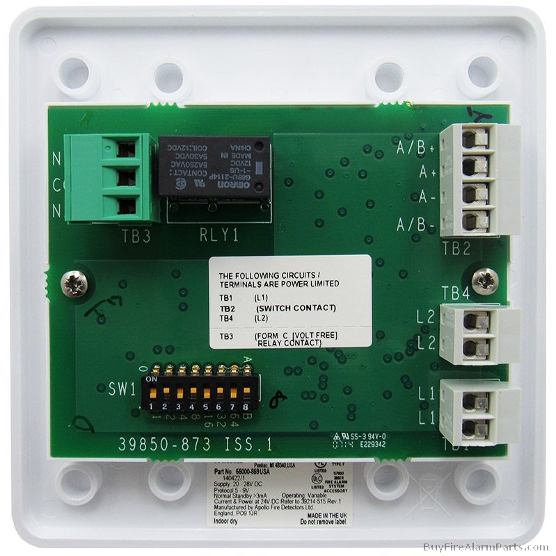 Apollo 55000-859 120VAC I/O Module