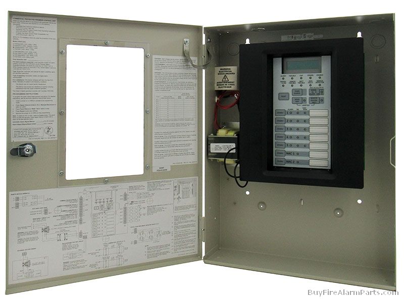 Edwards EST FSP502GD FireShield Plus (5-Zone FACP)