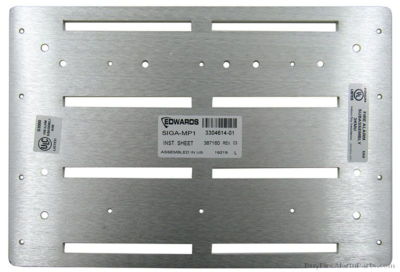 Edwards EST SIGA-MP1 Signature Module Mounting Plate