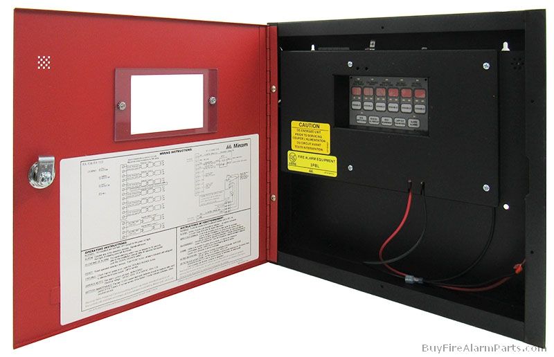Mircom FA-106R Fire Alarm Control Panel (6-Zone FACP)