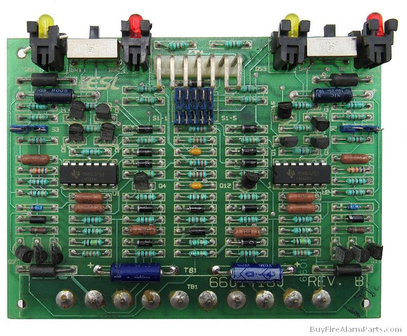 ESL 1500-ZEM Zone Card for an ESL 1500 Panel, Old Style