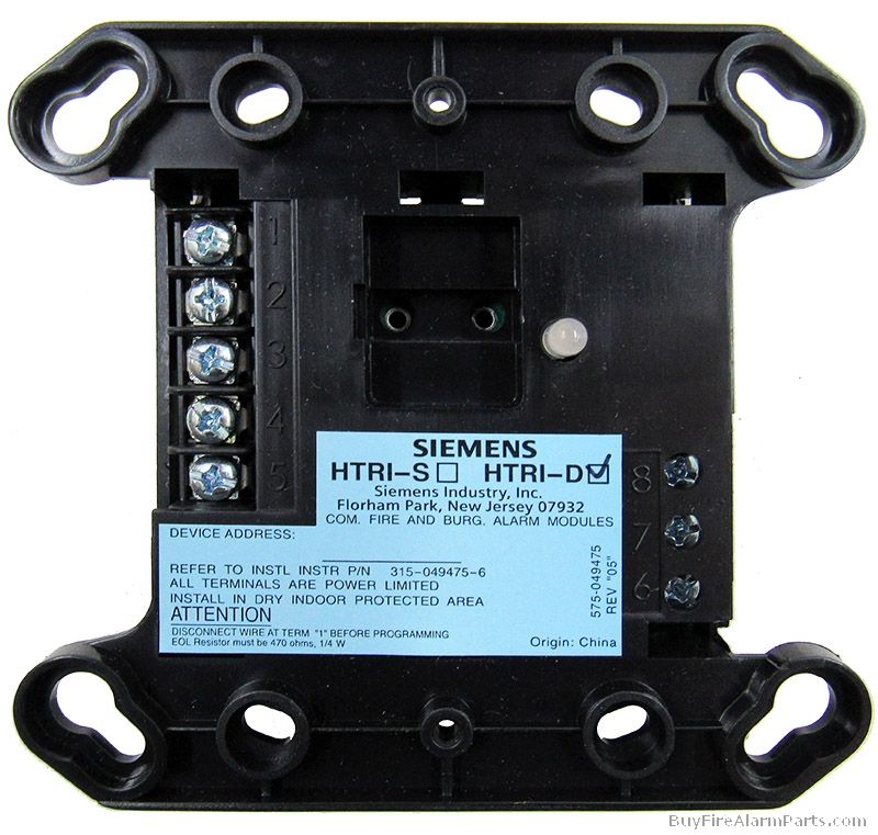 Siemens HTRI-D Intelligent Dual Input Interface Module