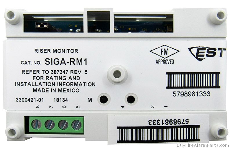 Edwards EST SIGA-RM1 Riser Monitor Module