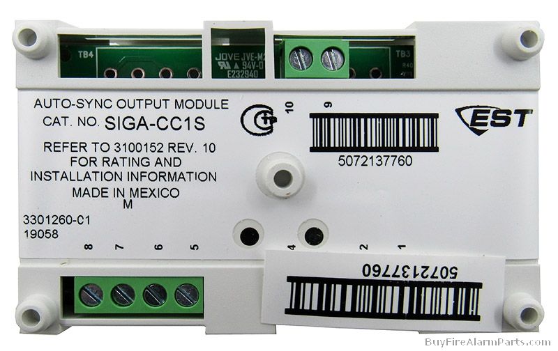 Edwards EST SIGA-CC1S Sync Module