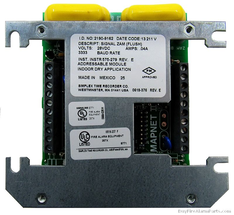 Simplex 2190-9162 Signal ZAM (style Y, flush cover)