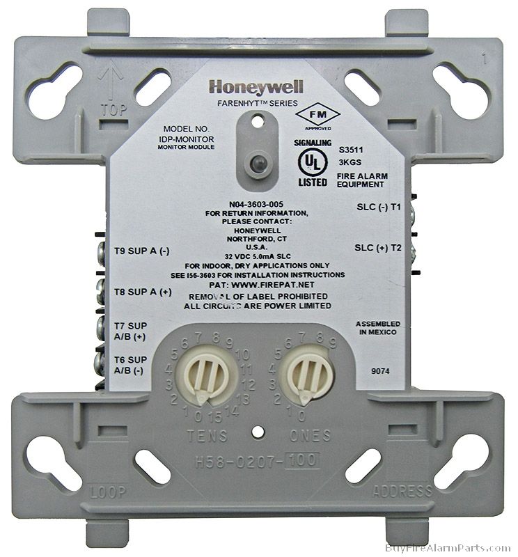 Silent Knight IDP-MONITOR Monitoring Module