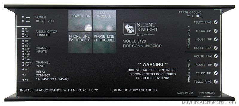 Silent Knight 5128 Fire Slave Communicator (Refurbished)