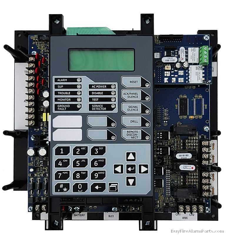 Edwards EST IO1000G (250-Point Intelligent FACP, Gray Door)