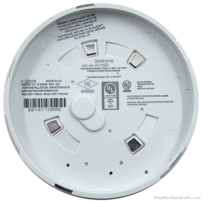 Kidde KI-OSD Intelligent Optical Smoke Detector