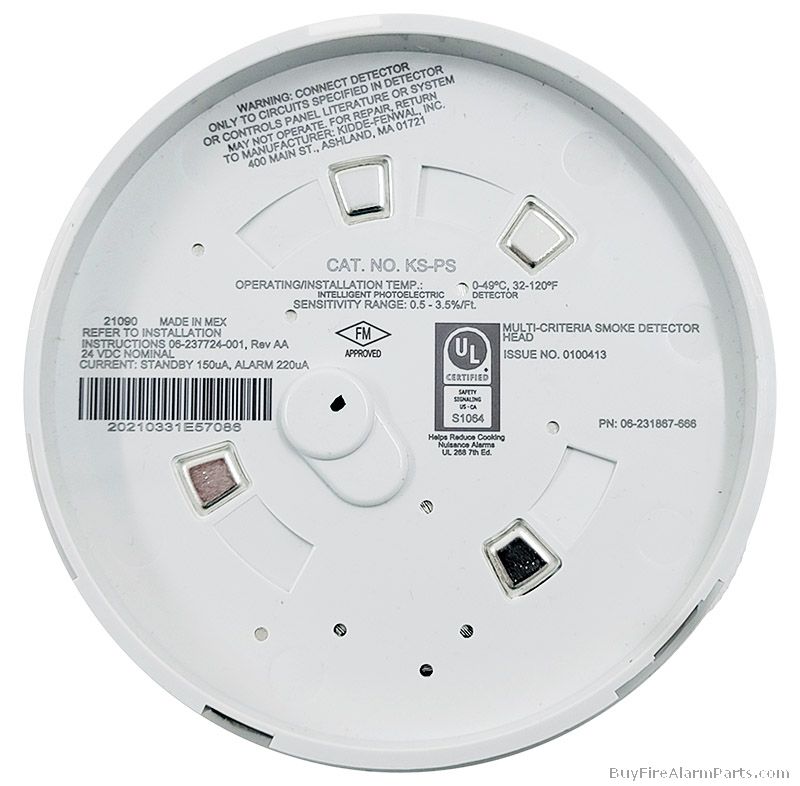 Kidde KS-PS Addressable SmartOne Photoelectric Smoke Detector