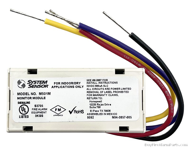 Mircom MIX-M501M Intelligent Addressable Mini Monitor Module